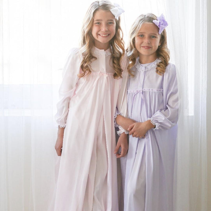 Girls Clara Nightgown - Traditional Peignoir Set – Classic Girl